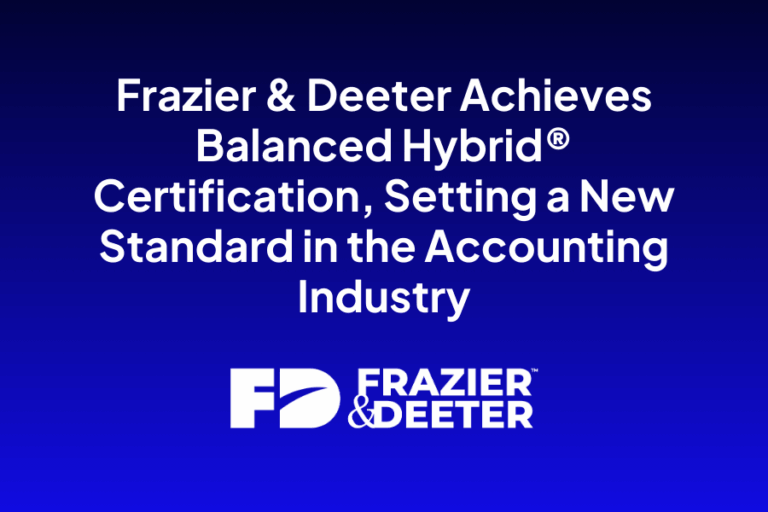 IRS Form 7217: New Reporting Requirements | Frazier & Deeter